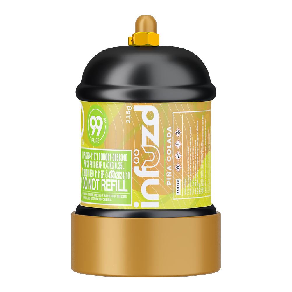Infüzd Piña Colada - 235g Nitrous Oxide Tank – Infuzd Nitrous