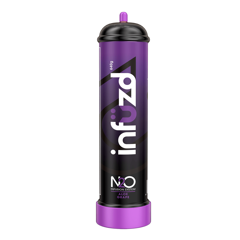 Infüzd Aloe Grape - 640g Nitrous Oxide Cylinder – Infuzd Nitrous