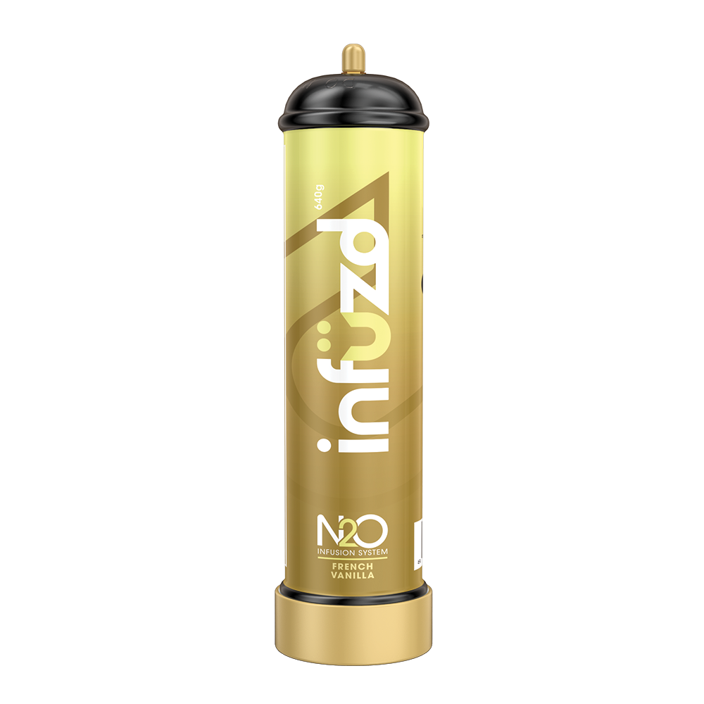 Infüzd French Vanilla - 640g Nitrous Oxide Cylinder – Infuzd Nitrous