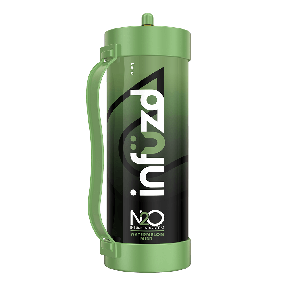 Infüzd Watermelon Mint - 2000g Nitrous Oxide Cylinder – Infuzd Nitrous