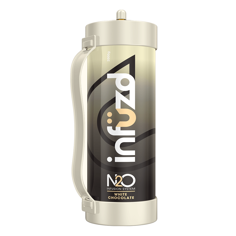 Infüzd White Chocolate - 2000g Nitrous Oxide Cylinder – Infuzd Nitrous