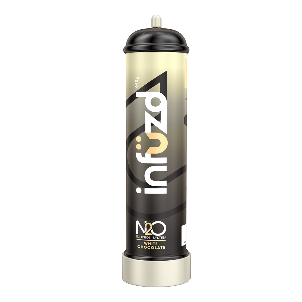 Infüzd White Chocolate - 640g Nitrous Oxide Cylinder – Infuzd Nitrous