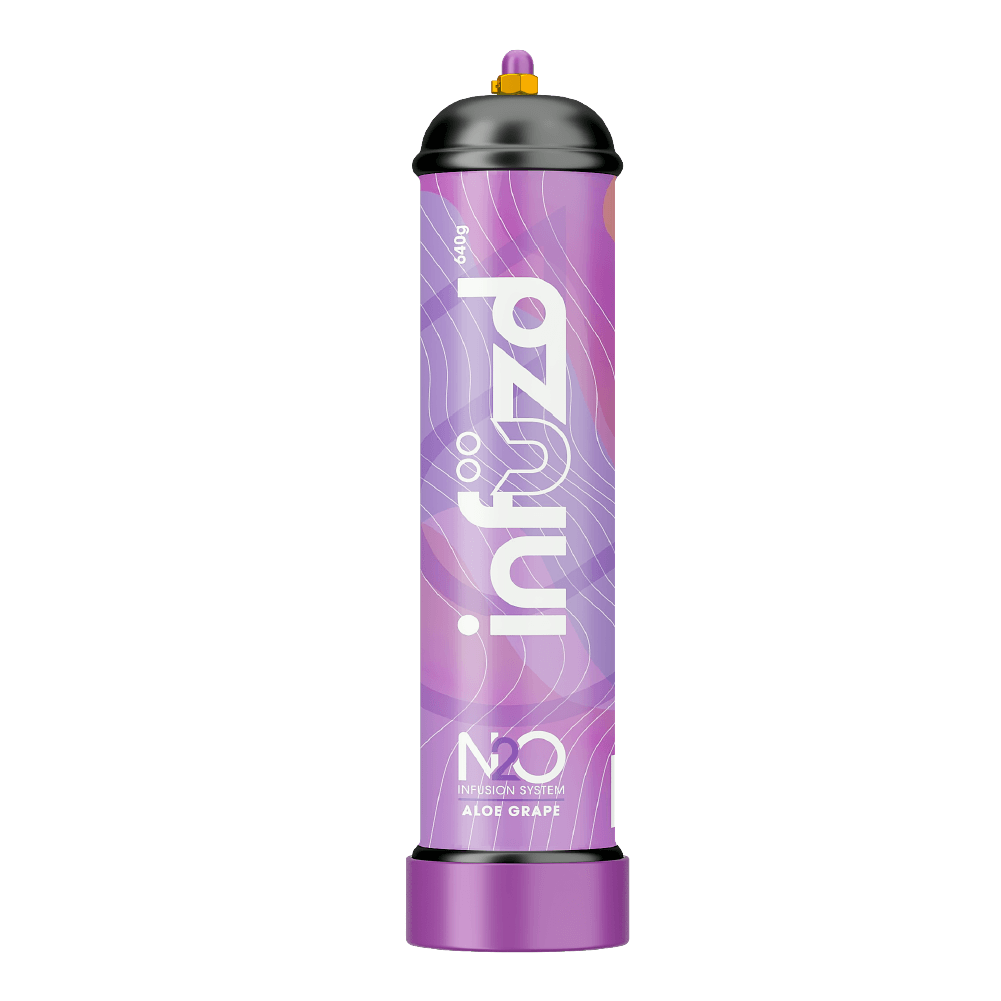 Infüzd Aloe Grape - 640g Nitrous Oxide Cylinder – Infuzd Nitrous