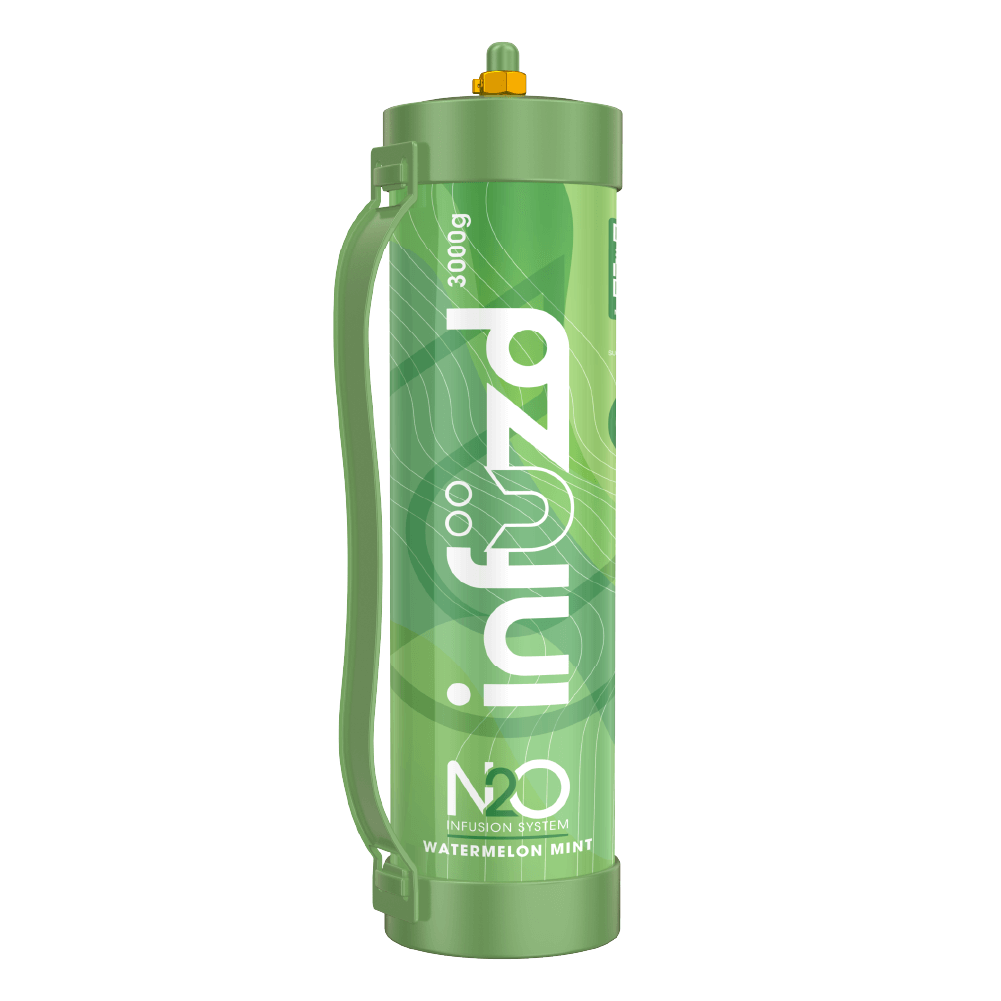 Infüzd Watermelon Mint - 3000g Nitrous Oxide Cylinder – Infuzd Nitrous