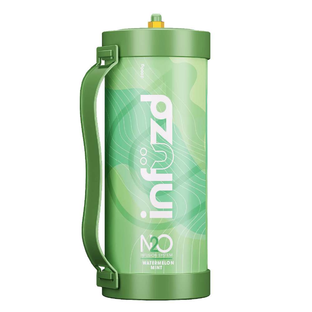 Infüzd Watermelon Mint - 2000g Nitrous Oxide Cylinder – Infuzd Nitrous