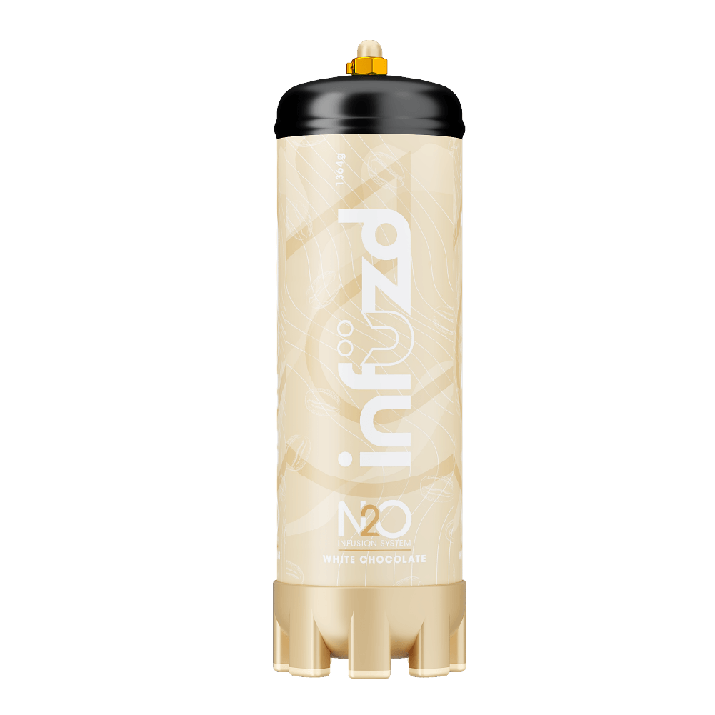 Infüzd White Chocolate - 1364g Nitrous Oxide Cylinder – Infuzd Nitrous