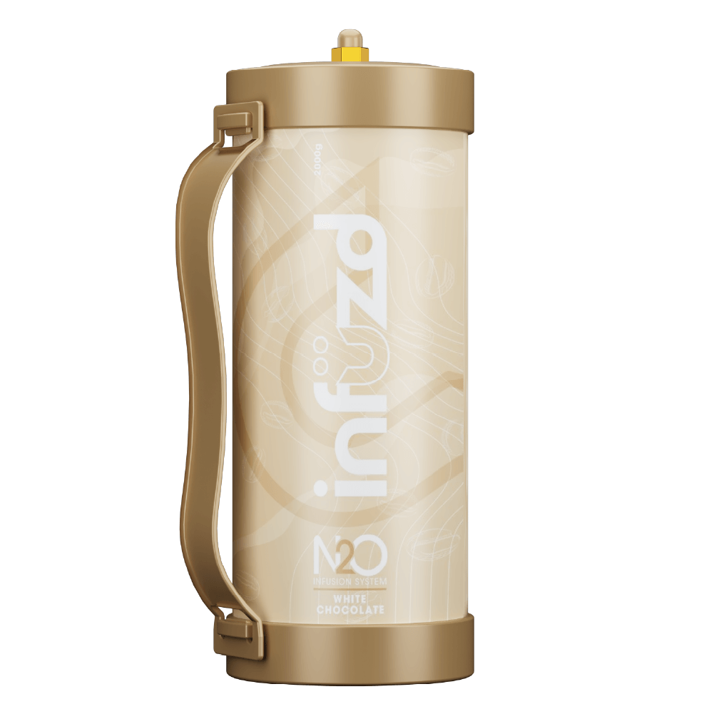 Infüzd White Chocolate - 2000g Nitrous Oxide Cylinder – Infuzd Nitrous